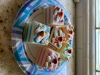 Amazon.com: Nice purchase 6pcs Realistic Artificial Cake Assorted Mixed ...