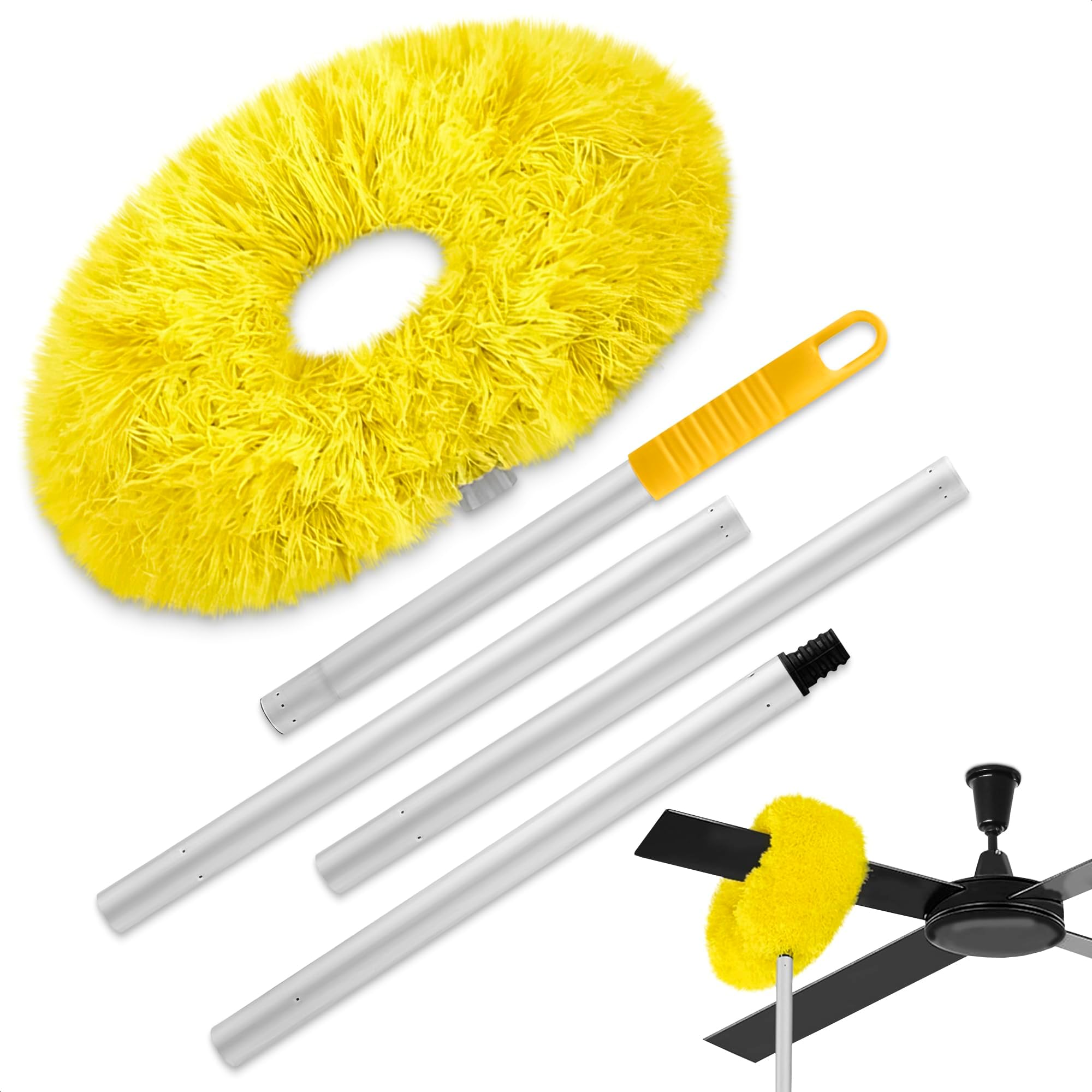 Amazon.com: Ceiling Fan Cleaner Duster 13 to 50 Inch - Removable and ...