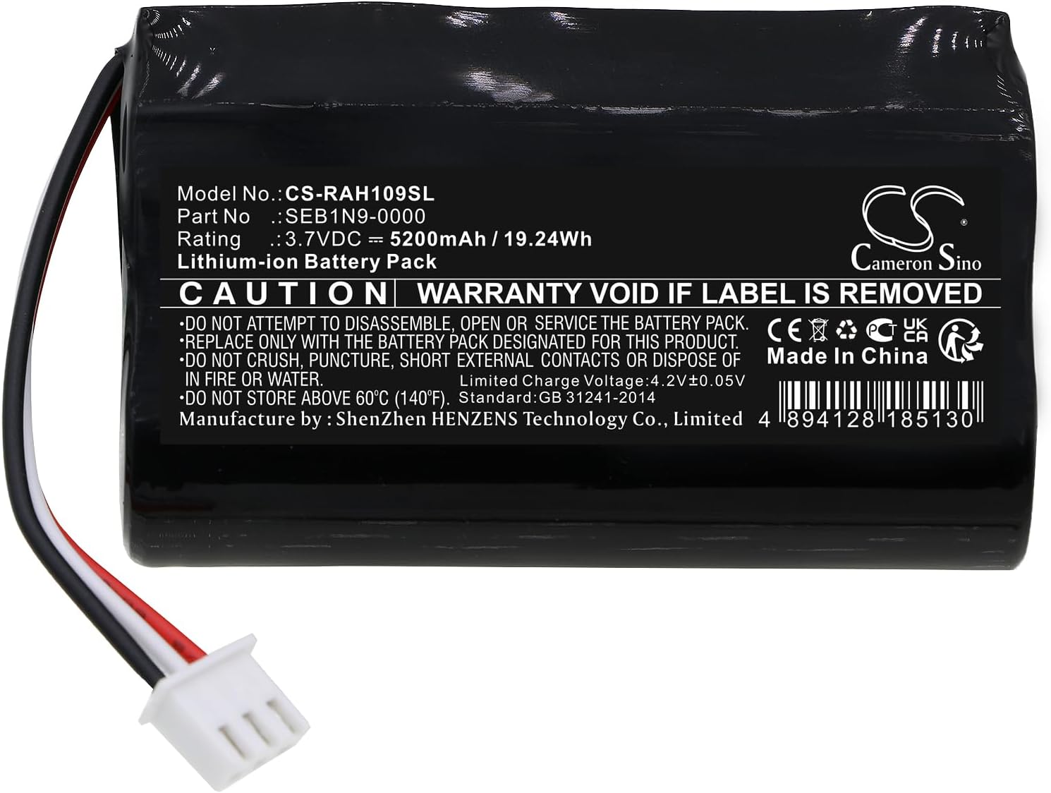 Amazon.com: FYIOGXG Cameron Sino Battery for Ring Alarm Home Base ...