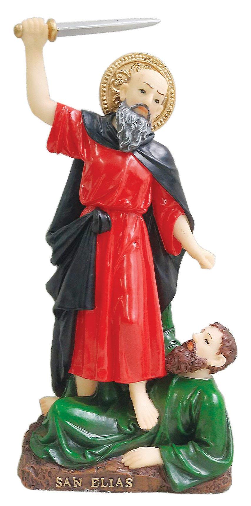 Amazon.com: Saint St Elijah San Santo Elias Statue Religious Figurine ...