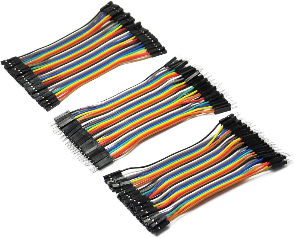 Amazon.com: Gikfun 10cm 2.54mm Male to Male/Female to Female/Male to ...