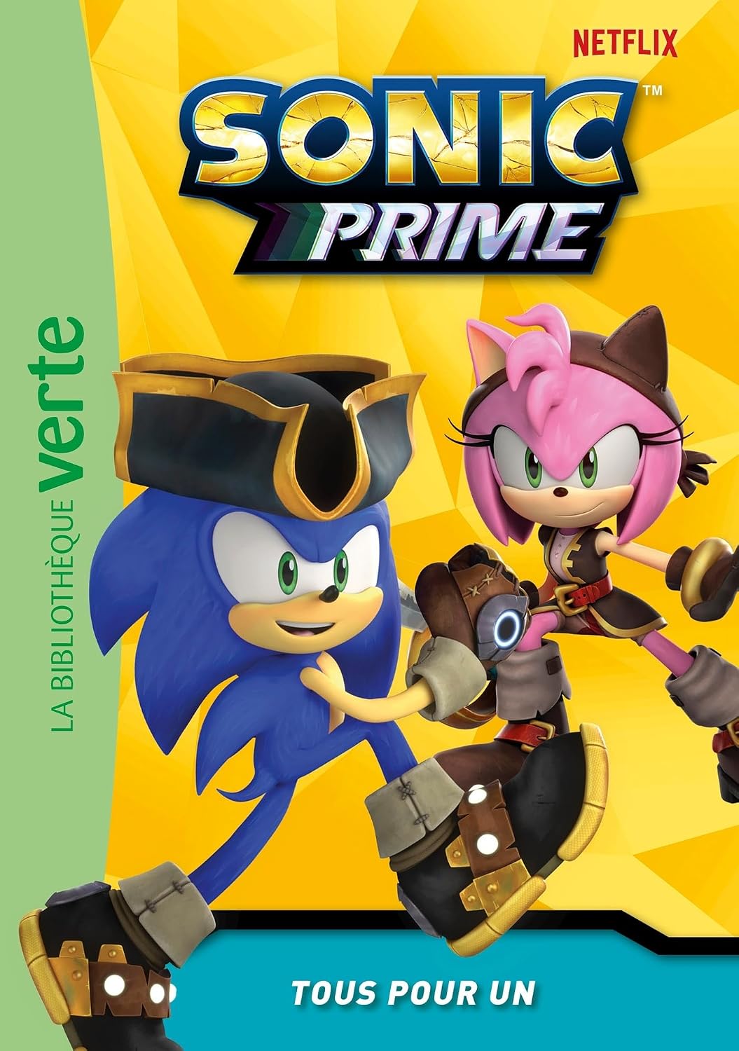 Amazon.com: Sonic Prime 07 - Tous pour un: 9782017287926: SEGA: Books