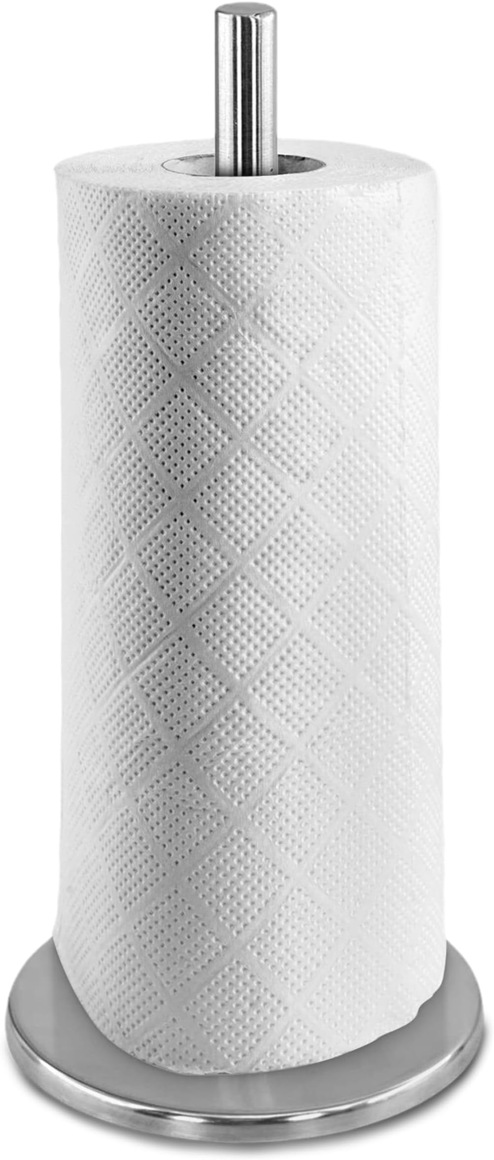 Novel Solutions Stainless Steel Matt Grey Coated Kitchen Towel Roll ...