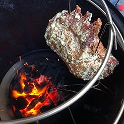 Amazon.com : Hunsaker Smokers Rib Hanger Set for 18.5" WSM - 12 S ...