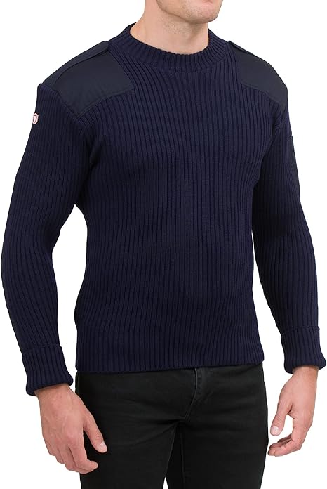 Flanders Fields Natural Wool British Commando Sweater | Military ...