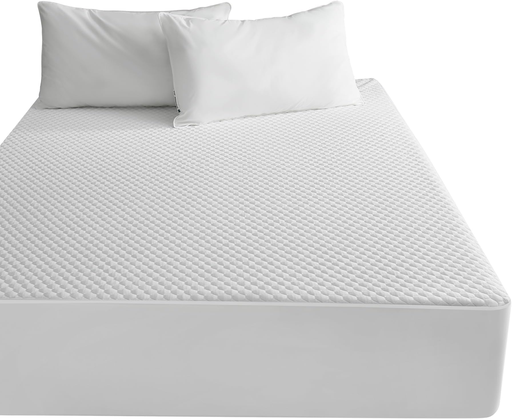 Amazon.com: Ohgeni Waterproof Mattress Protector, King Size, Fitted ...