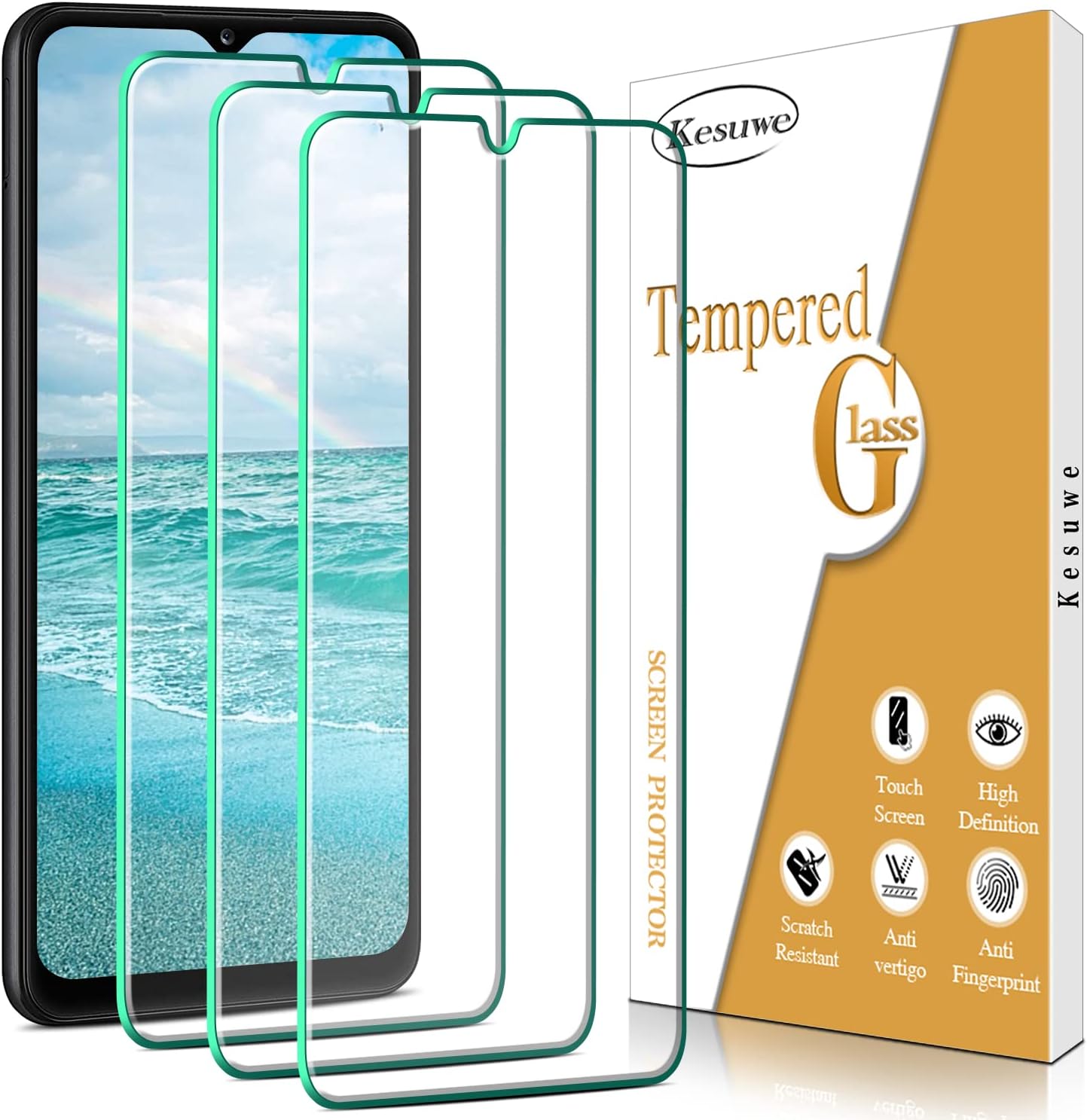 Privacy Screen Protector for Samsung Galaxy A12 [2 Pack], Anti-Spy ...