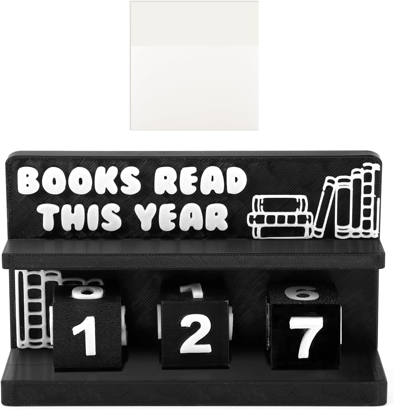 Amazon.com: Books Read This Year Counter, Fun Reading Tracker for ...