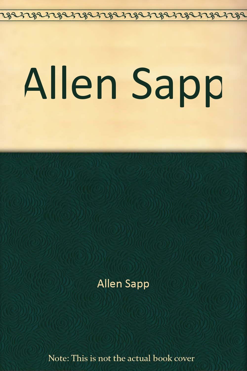 Allen Sapp: Allen Sapp: Amazon.com: Books