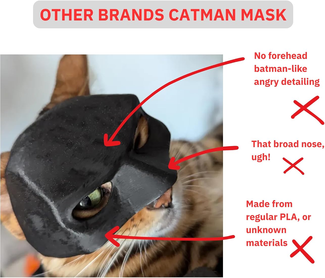 Catman Batman Mask