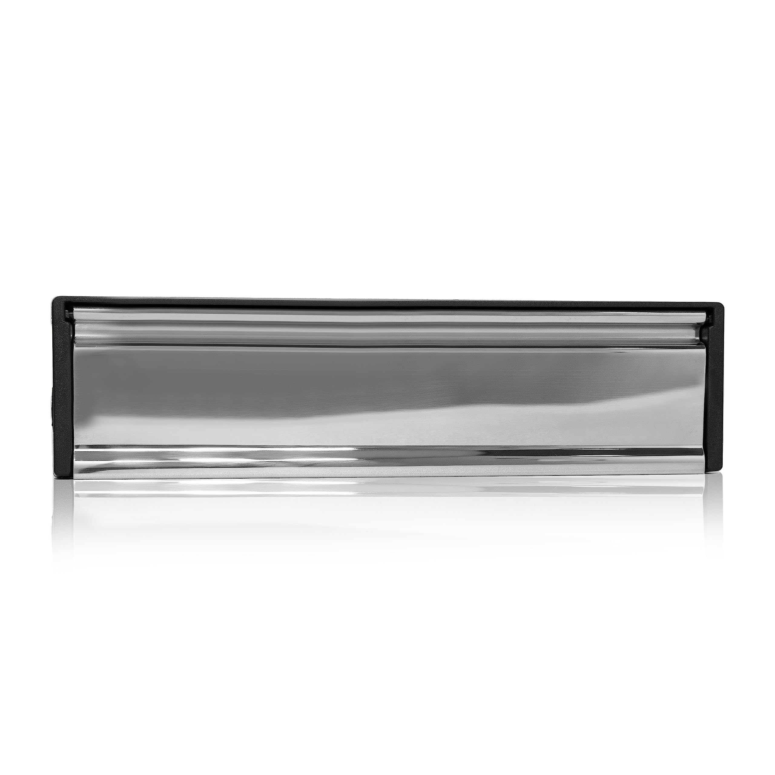 UAP MailPlate 12" Letterplate Polished Chrome, Premium Draught Proof ...