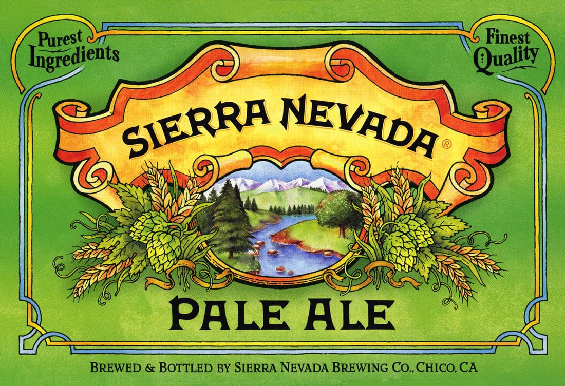 Amazon.com: Sierra Nevada Pale Ale Poster, Good Beer: Prints: Posters ...