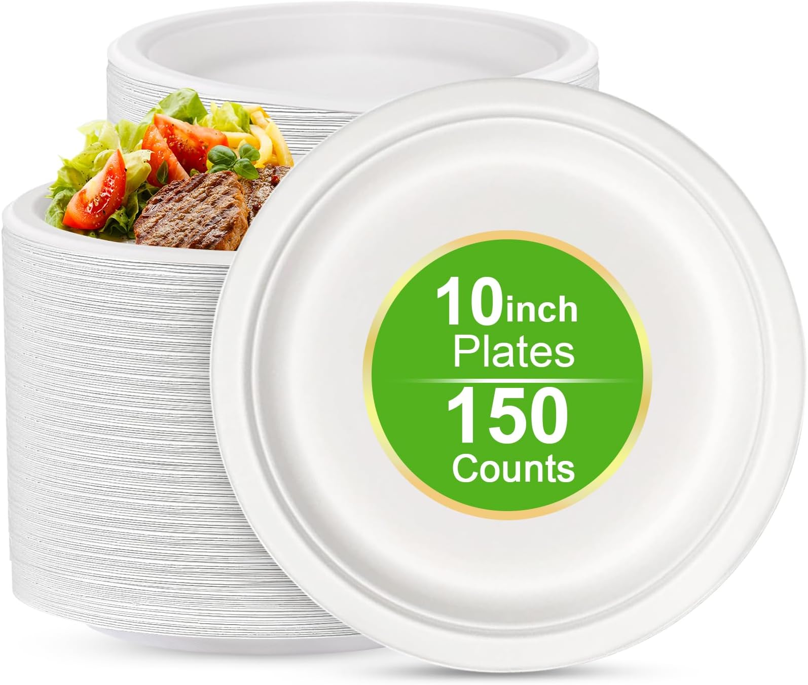 Amazon.com: Sparkle and Bash 48 Pack Friendsgiving Paper Plates with ...