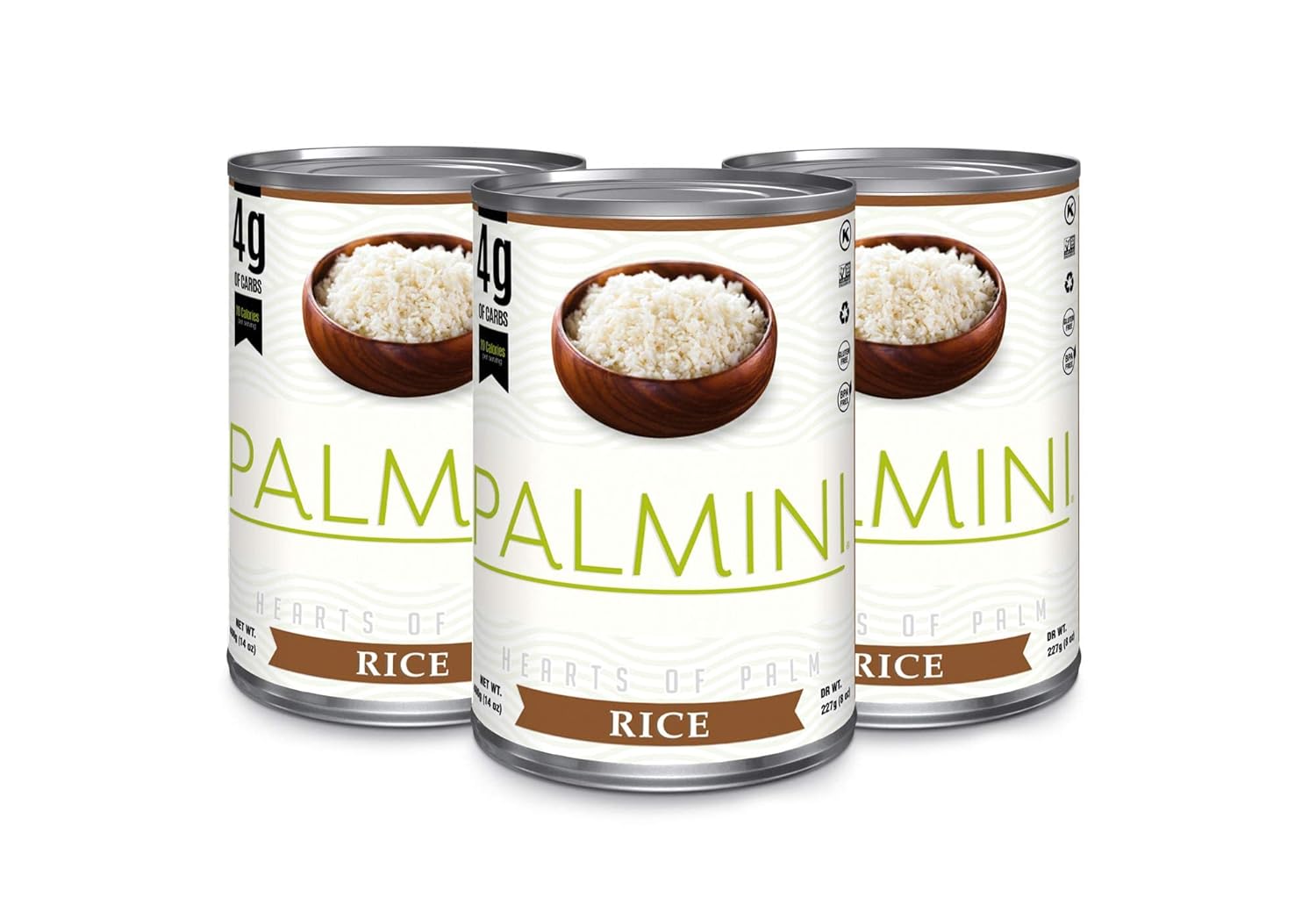 Amazon.com : Palmini Rice | Low-Carb, Low-Calorie Hearts of Palm Rice ...