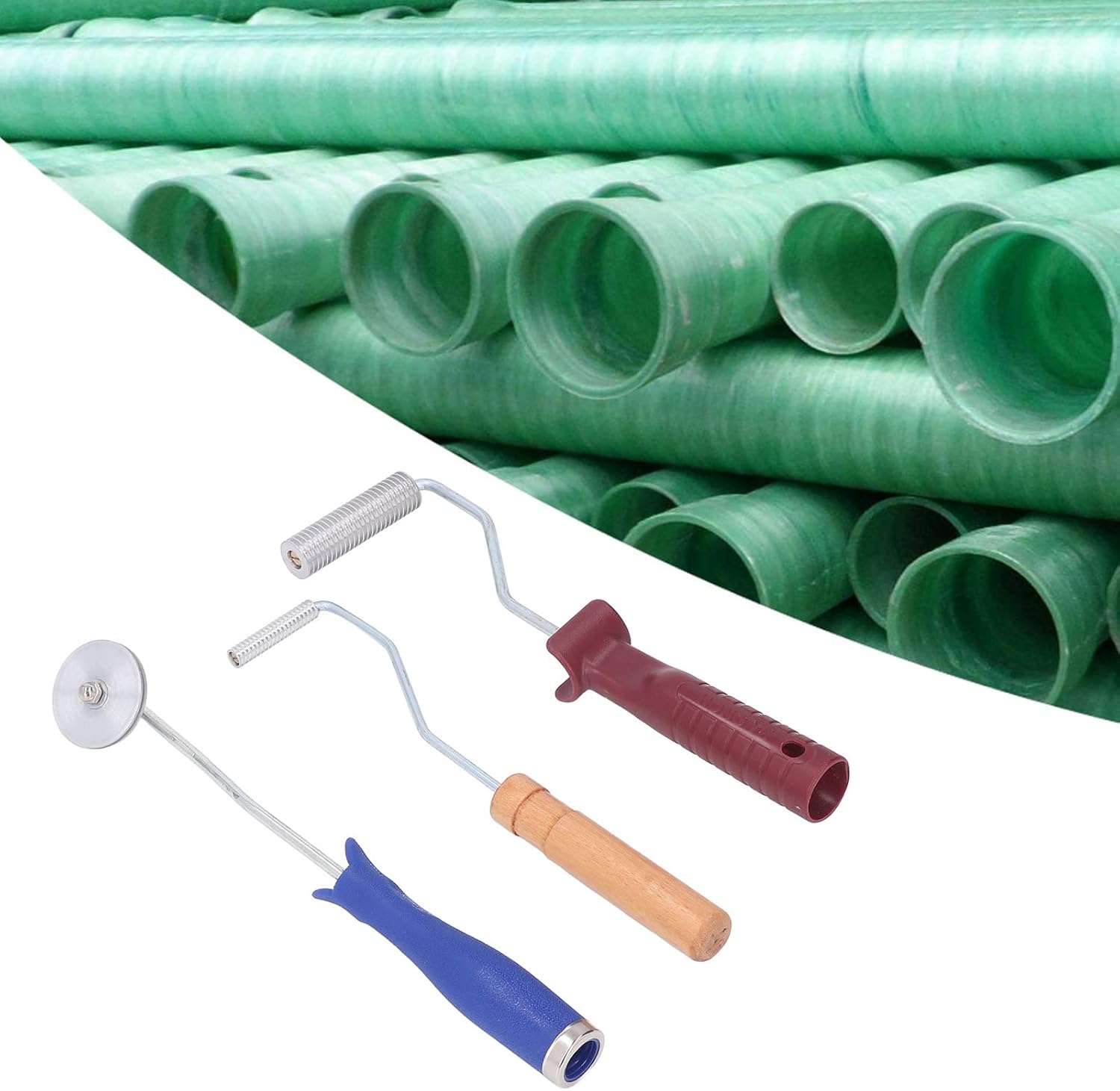Amazon.com: Fiberglass Roller Tools Kit, 3Pcs Fiberglass Roller Tools ...