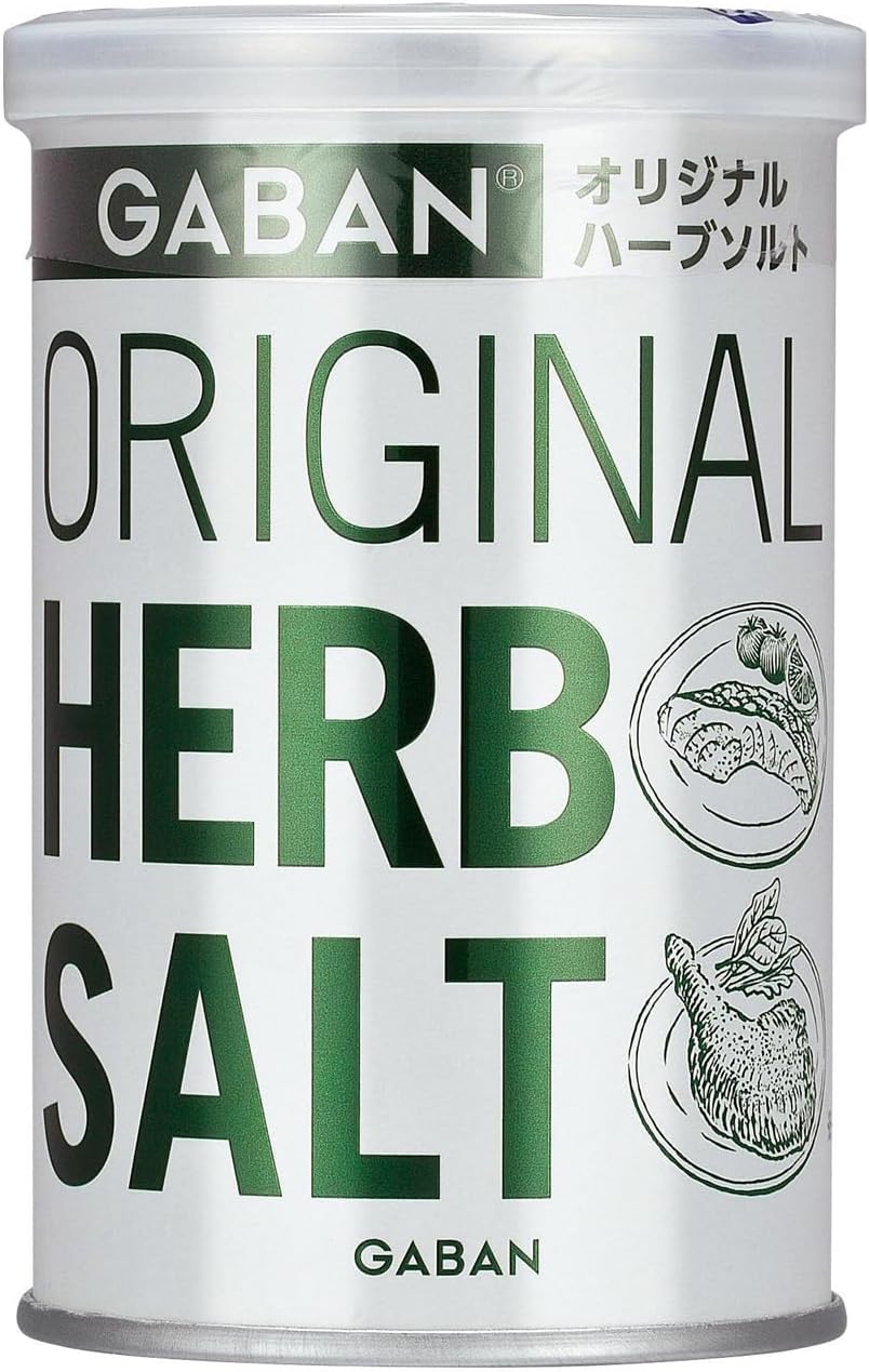 Amazon | GABAN(ギャバン) ハウス オリジナルハーブソルト 60g×2個[フランス産岩塩と、厳選ハーブをブレンド] | GABAN(ギャバン) | 唐辛子 通販
