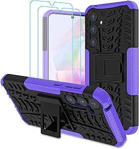 Amazon.com: Iokmax for Samsung Galaxy A35 5G Case with 2 Pack Screen Protector, Dual Layer ...