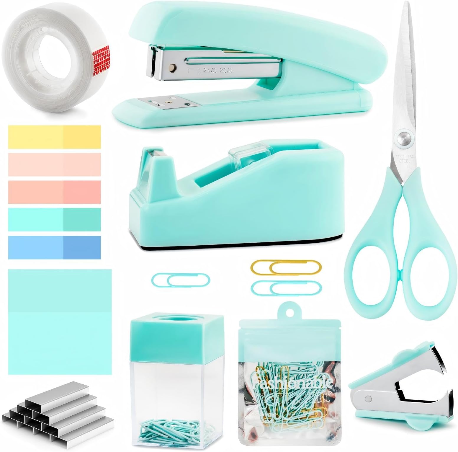 Amazon.com : Teal Office Supplies, Teal Office Supplies and Accessories ...