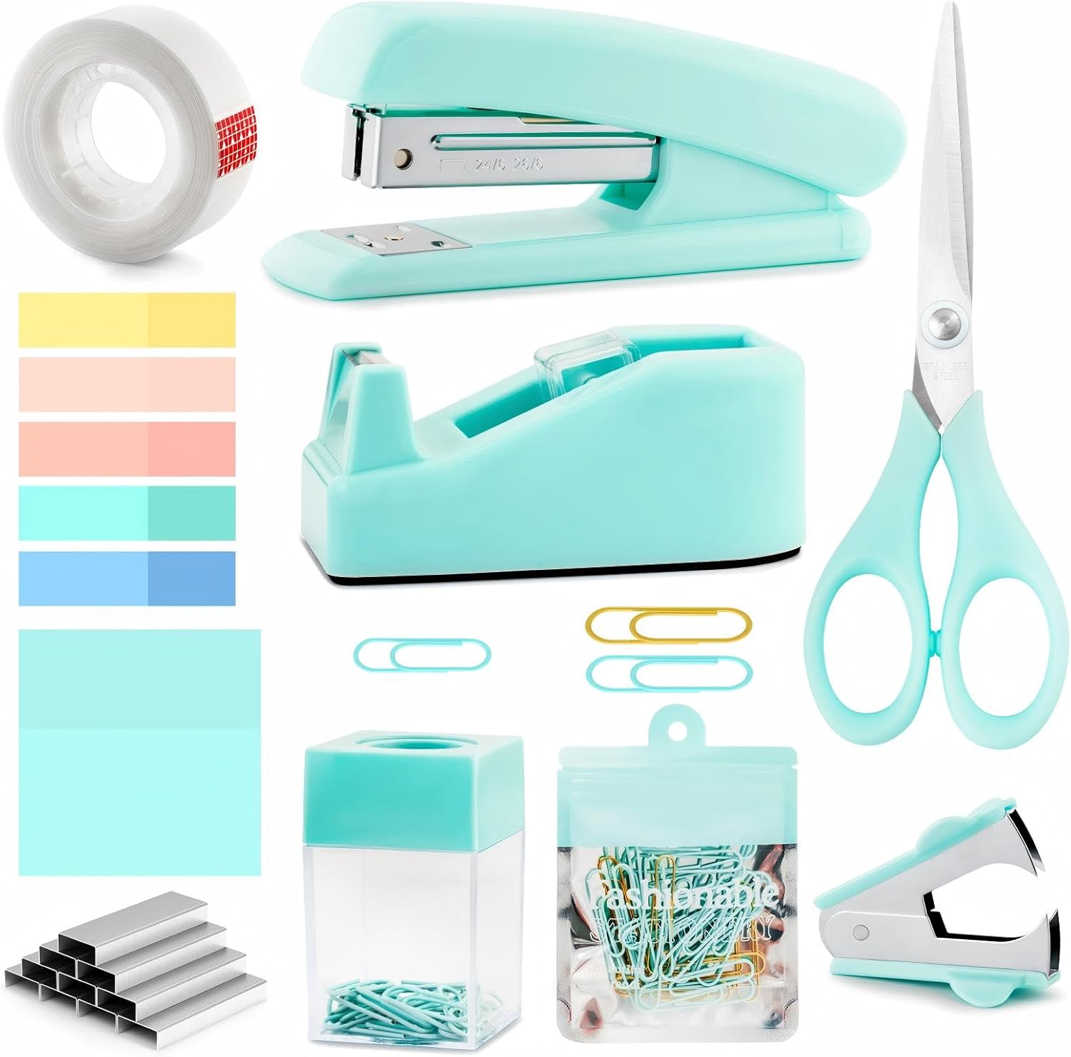 Amazon.com : Teal Office Supplies, Teal Office Supplies and Accessories ...