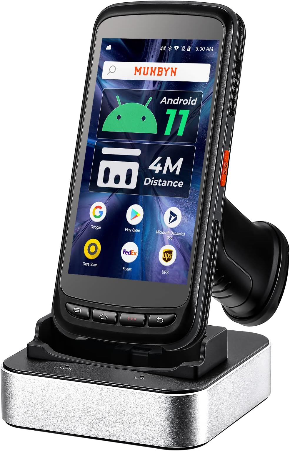 Amazon.com : Rugged Android Handheld PDA Warehouse Inventory Barcode ...