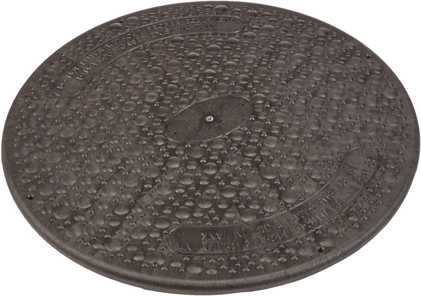 Jackel Black 24 Inch Diameter Septic Tank Riser Cover (Model: SFRC24B ...