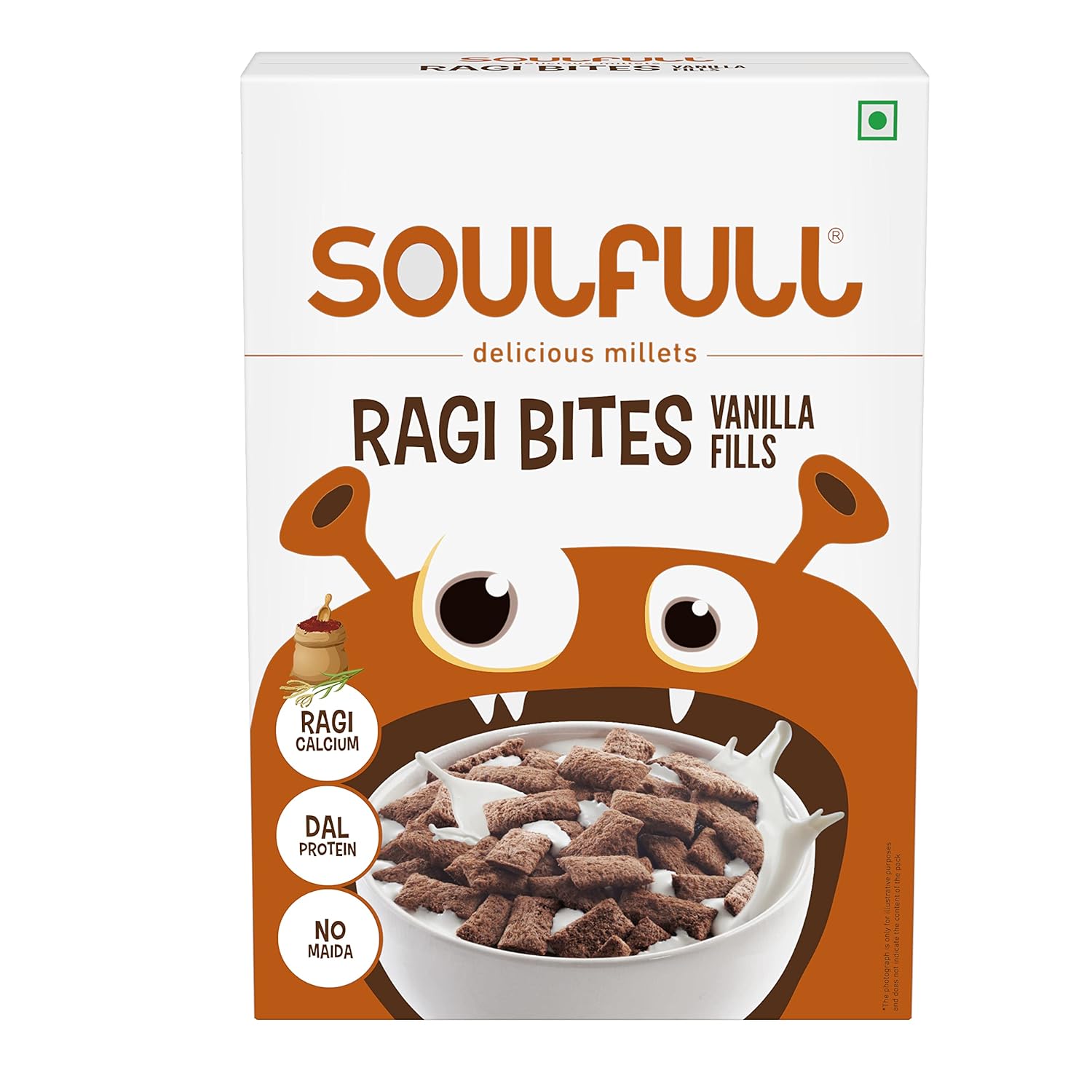 Tata Soulfull Ragi Bites Vanilla Fills, 250g : Amazon.in: Grocery ...