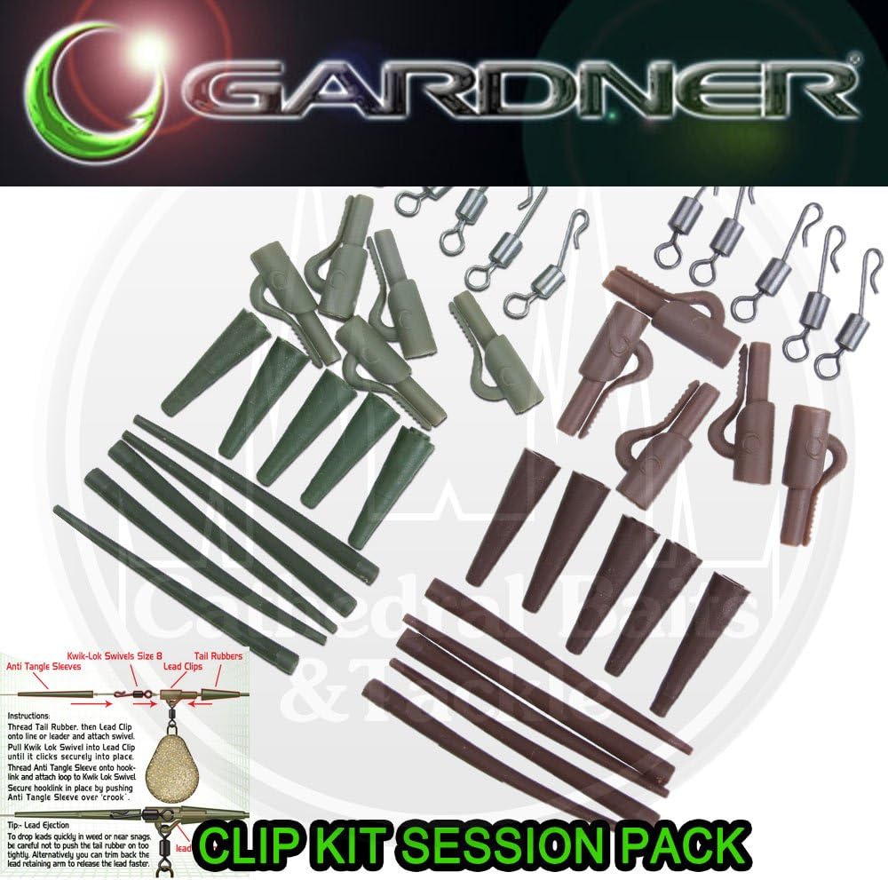 Amazon.com : GARDNER COVERT CLIP KIT SESSION PACK C-THRU : Sports ...