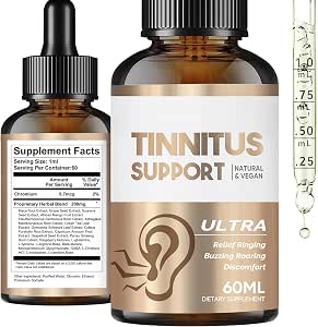 Amazon.com: Tinnitus Relief for Ringing Ears, Natural Ear Ringing ...