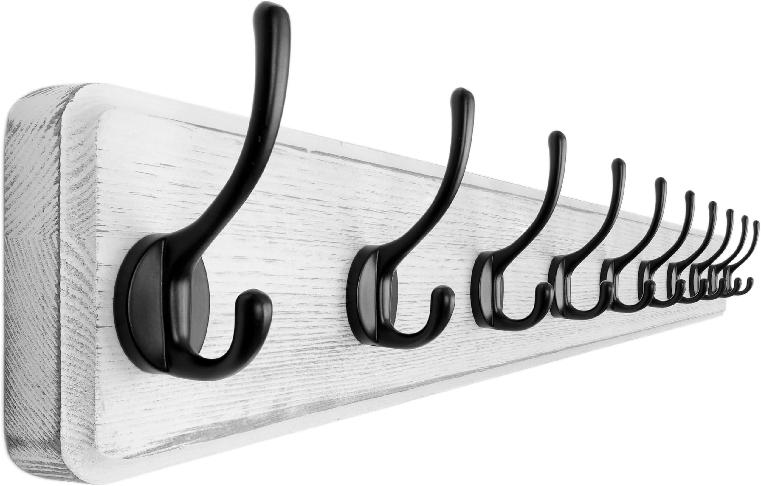 Amazon Tatub White Coat Rack Wall Mount 38 6 Long Coat Hooks For amazon-tatub-white-coat-rack-wall-mount-38-6-long-coat-hooks-for