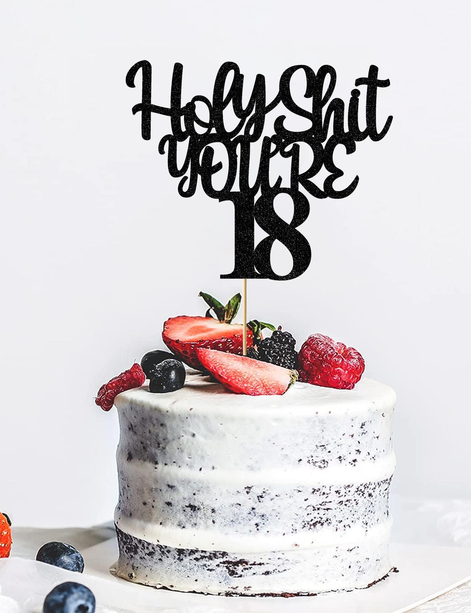 Snapklik.com : Holy Shit Youre 18 Cake Topper 18th Birthday Cake ...