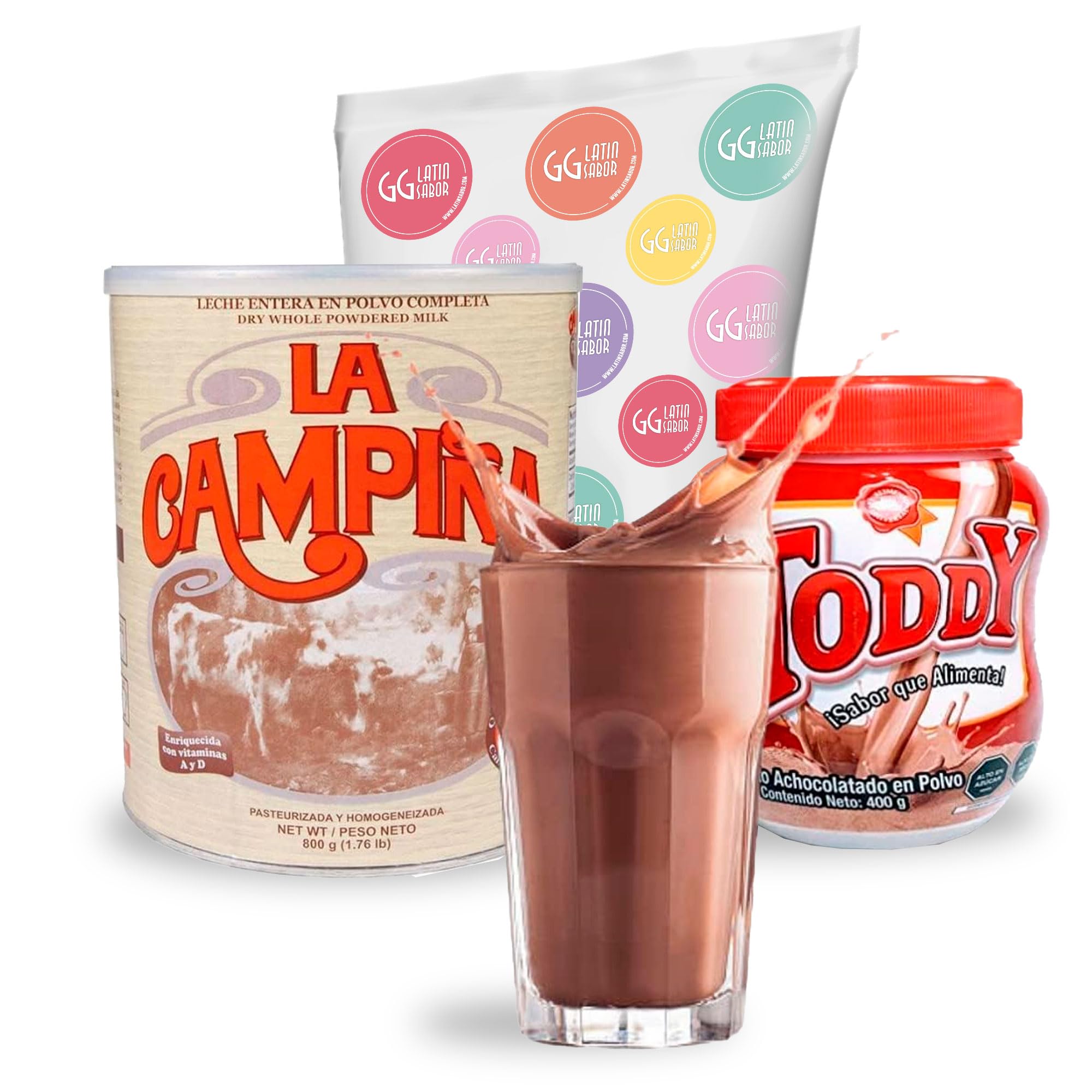 Amazon.com : Toddy Chocolate - Leche La Campiña Venezuela Beverage ...