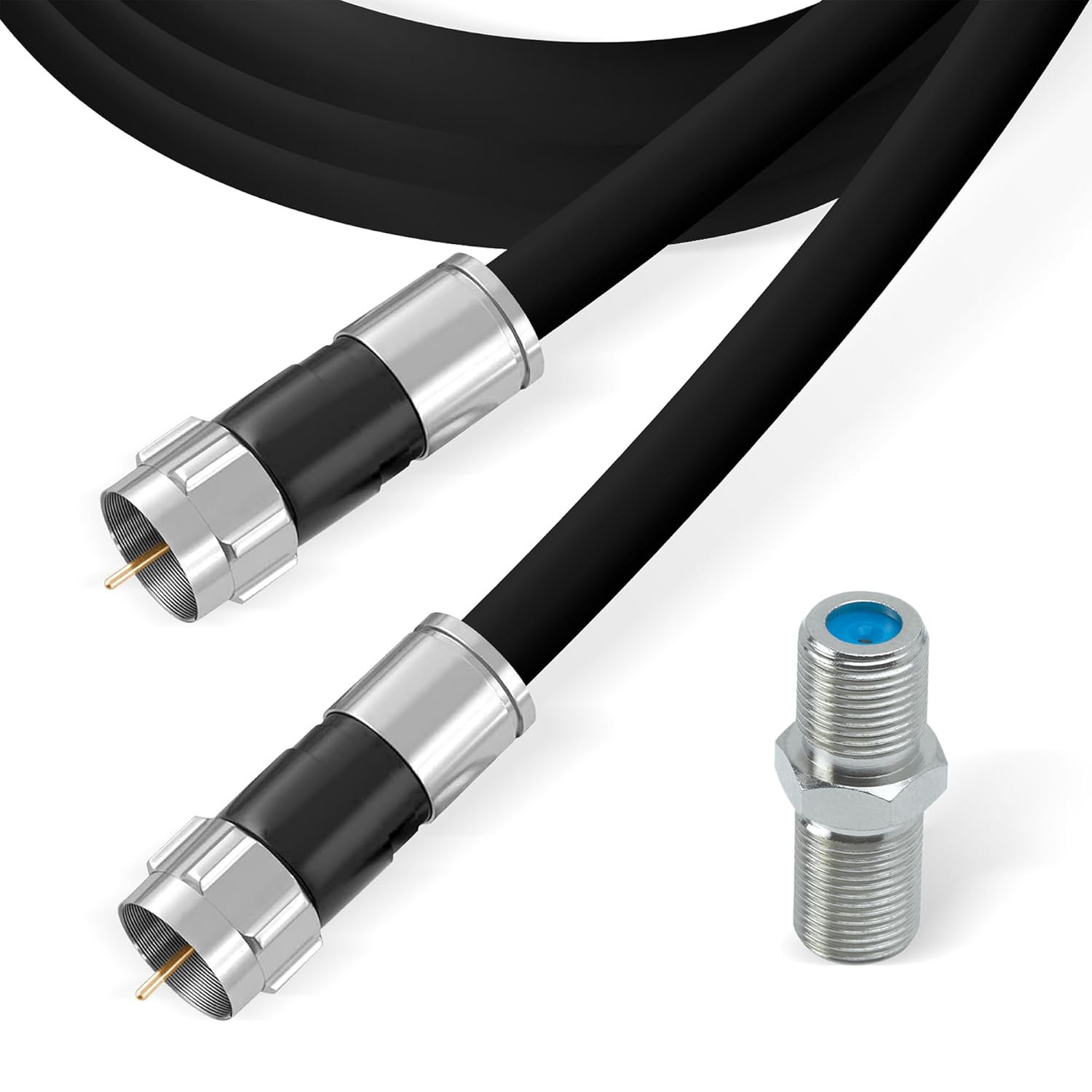 Amazon.com: RG6 Coaxial Cable with F Connectors, High Speed Internet ...