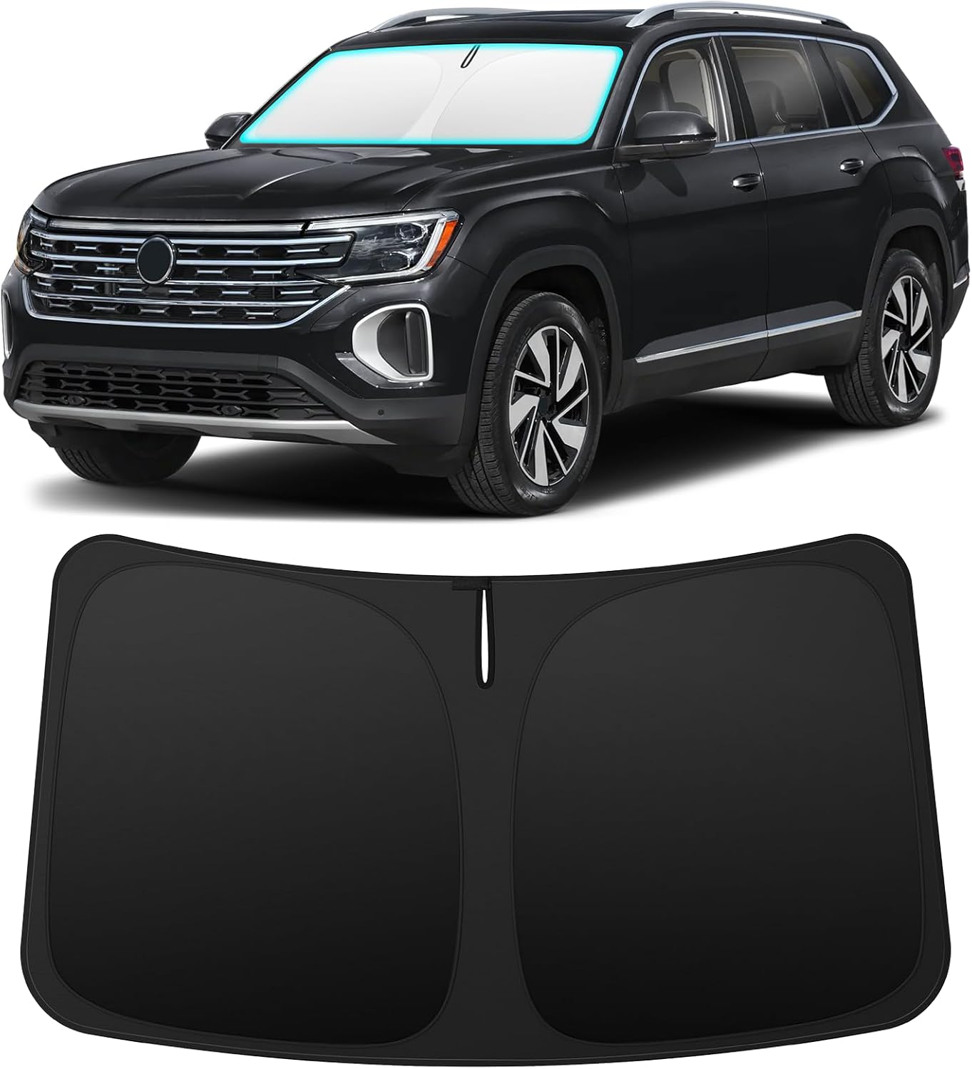Amazon.com: INSAUTO Foldable Windshield Sun Shade for Volkswagen Atlas ...
