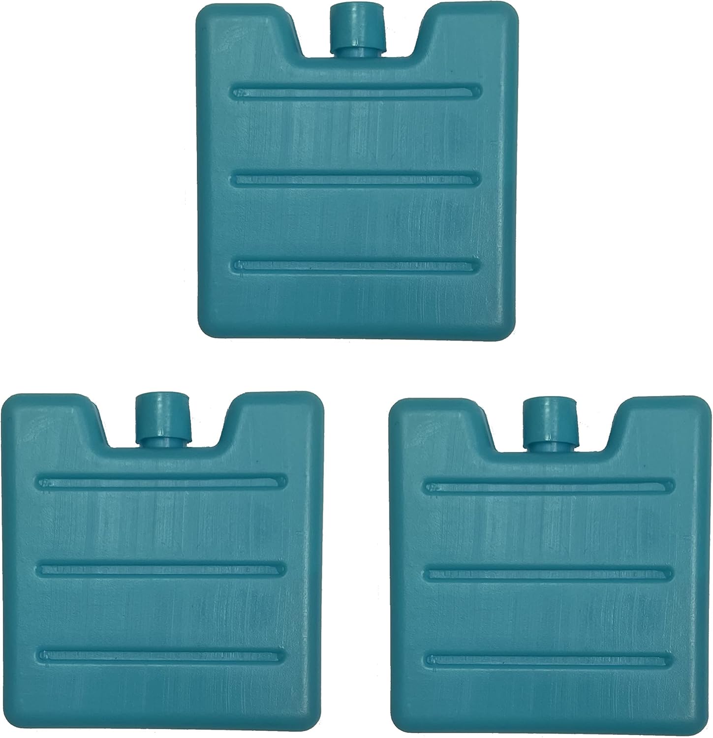 Pack of 3 Mini Freezer Blocks Small Ice Bricks for Cool Cooler Bag Box ...