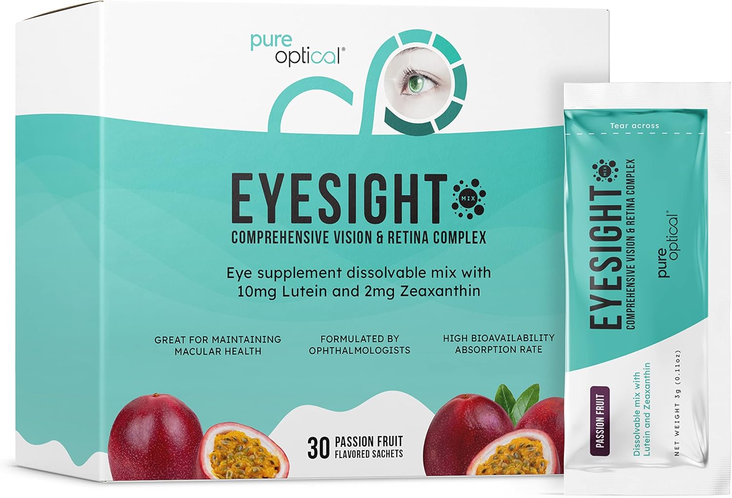 Pure Optical Eyesight Mix Eye Vitamins - Lutein and Nepal | Ubuy