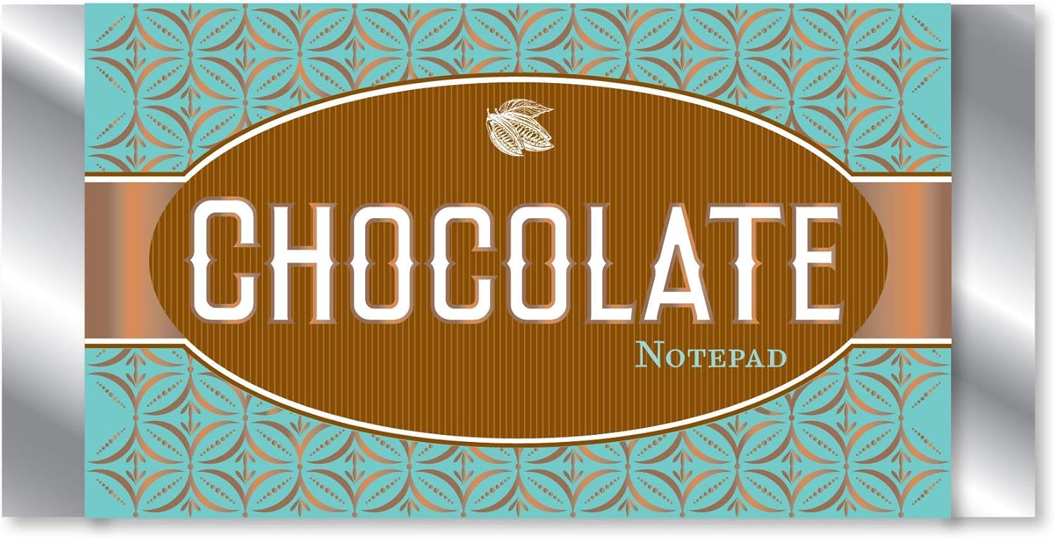 Amazon.com : Chocolate Notepad (Unique Novelty Desk Accessory, Gift for ...