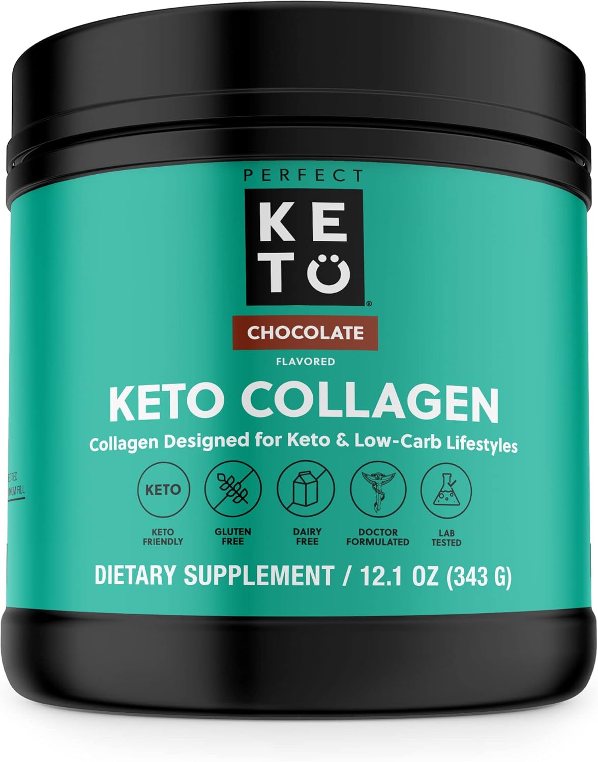 Amazon.com: Perfect Keto Collagen Peptides Protein Powder with MCT Oil ...