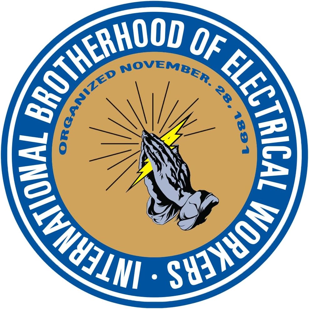 Amazon.com: Brotherhood of Electrical Workers Stickers, Eletrician ...
