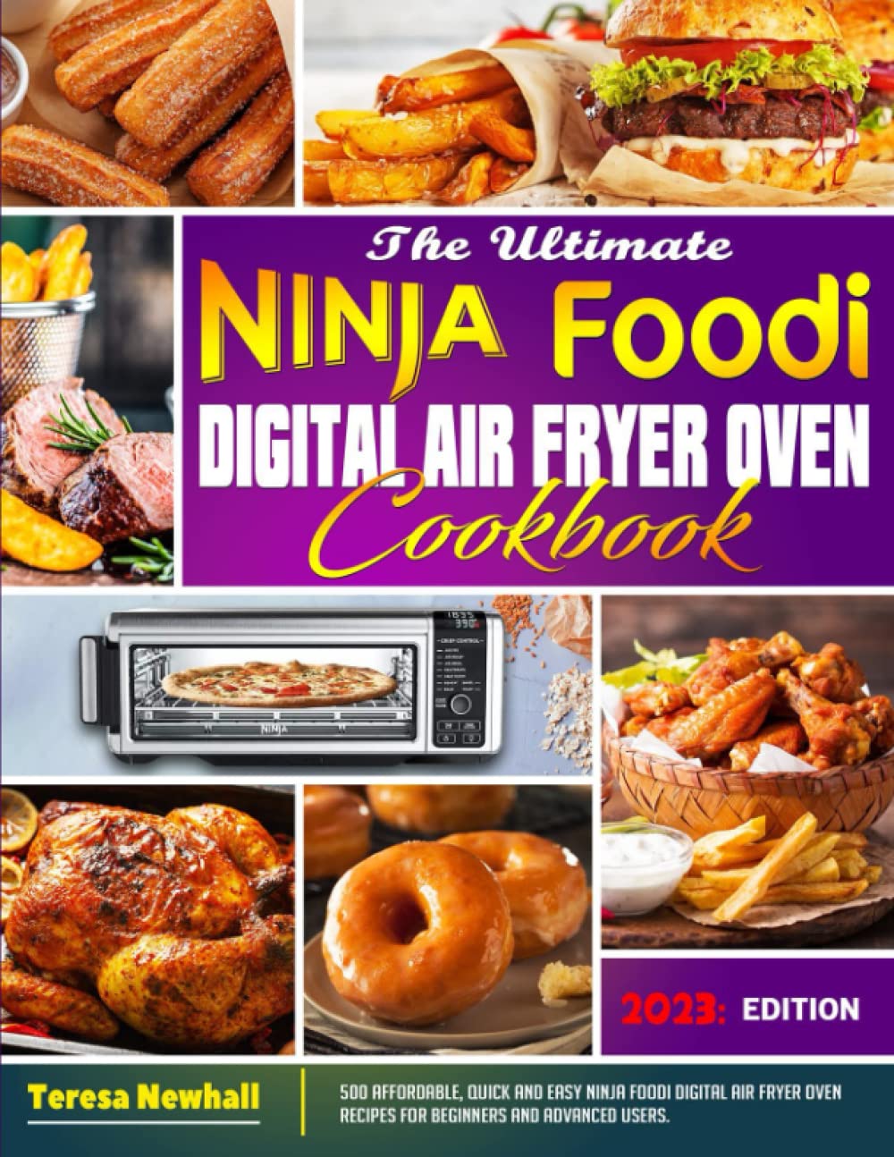 The Ultimate Ninja Foodi Digital Air Fryer Oven Cookbook: 500 ...