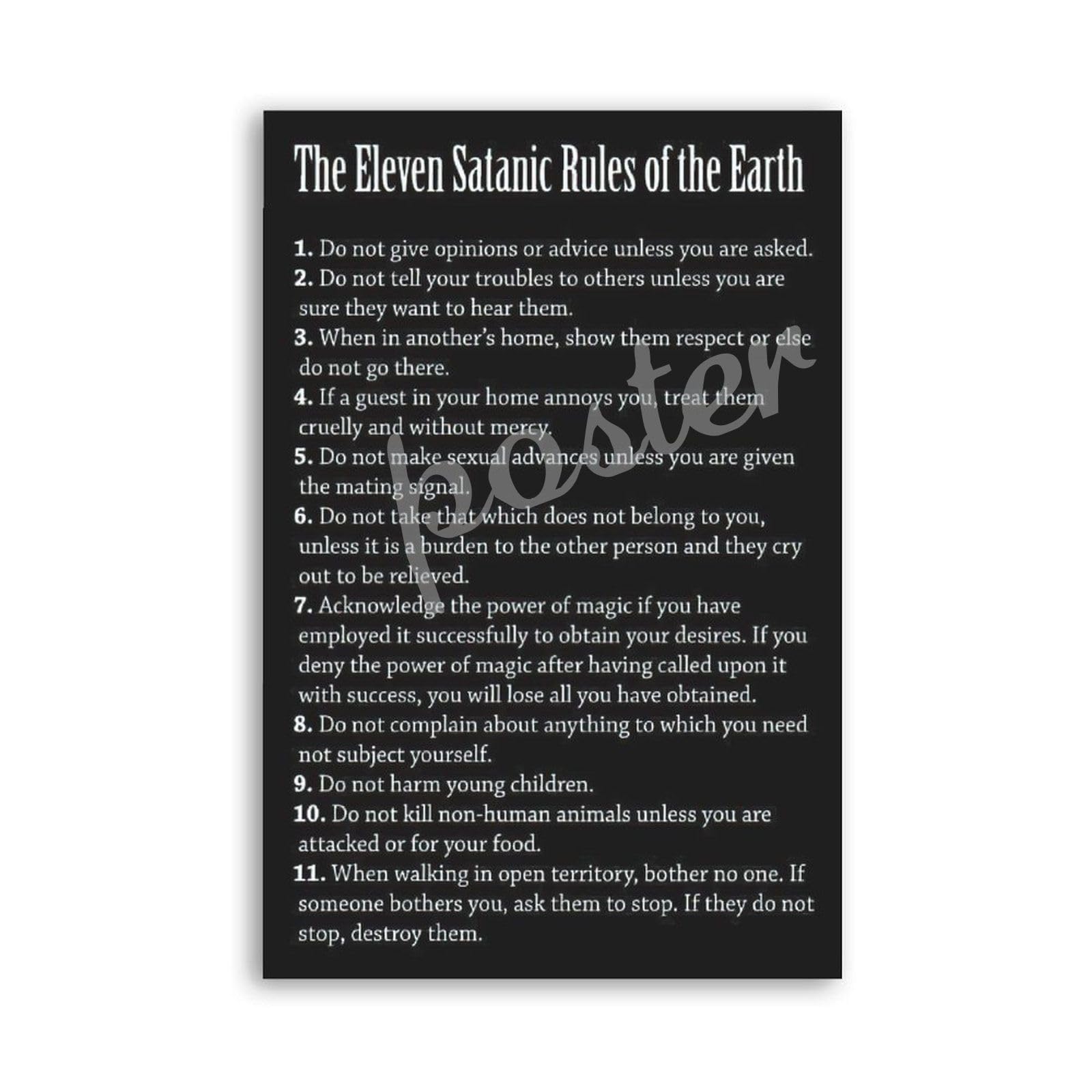 Satanic Commandments Satanic Temple: IRS Has Designated It A