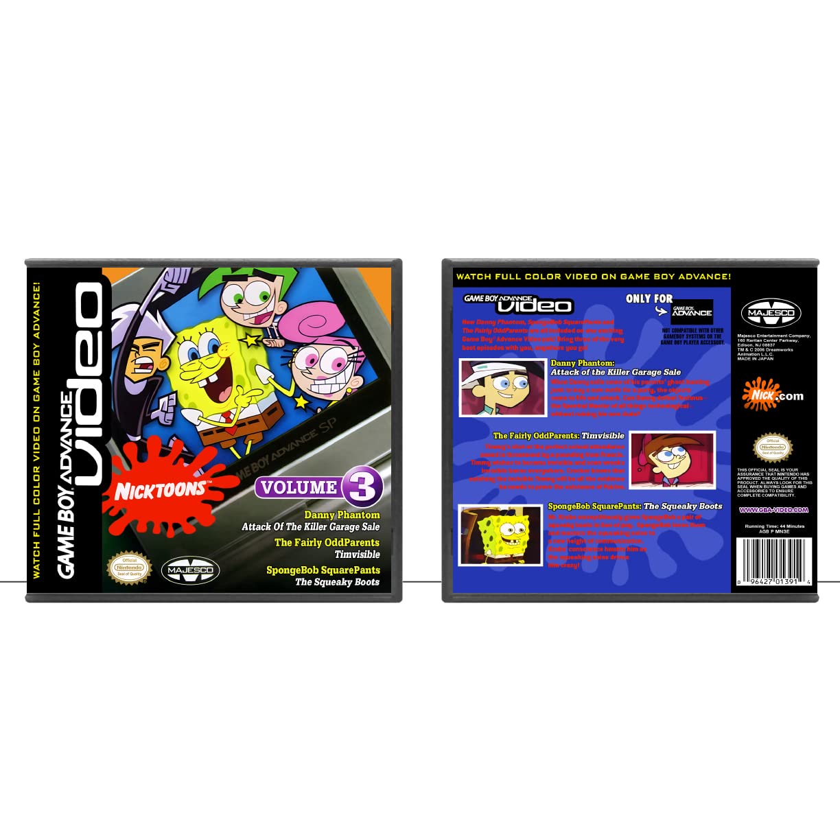 Amazon.com: Nicktoons Collection Volume 3 | (GBAV) Game Boy Advance ...