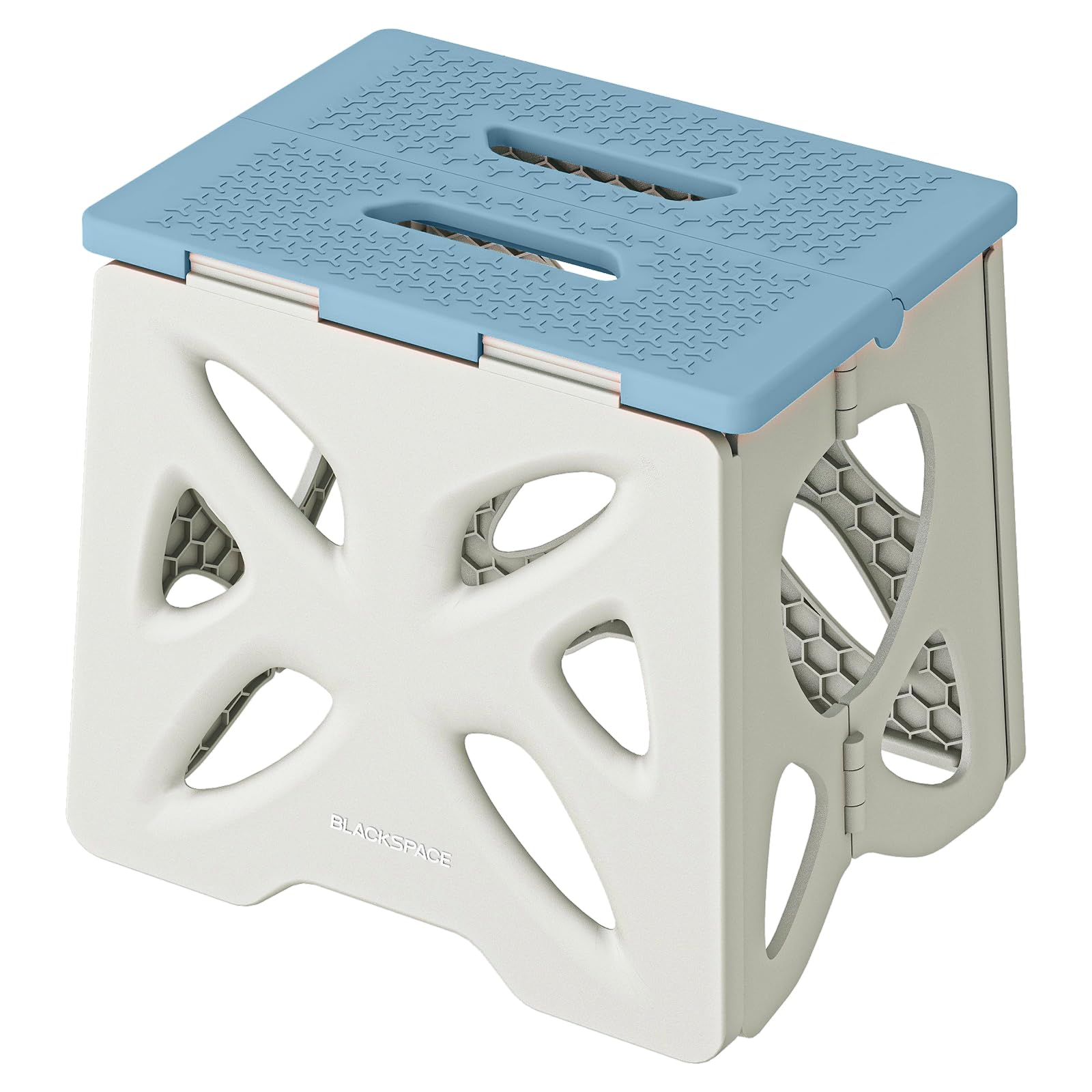Amazon｜BLACKSPACE 踏み台折りたたみ アウトドア ステップ台 スツール 折り畳み チェア 椅子 脚立 滑り止め付 軽量 頑丈 室内 洗車 釣り 玄関 洗面所 耐荷重150kg ...