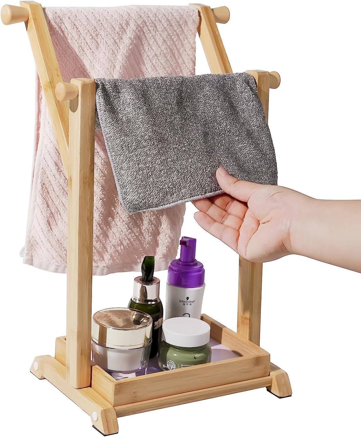 Amazon.com: Chemailon Hand Towel Holder Stand for Countertops ...