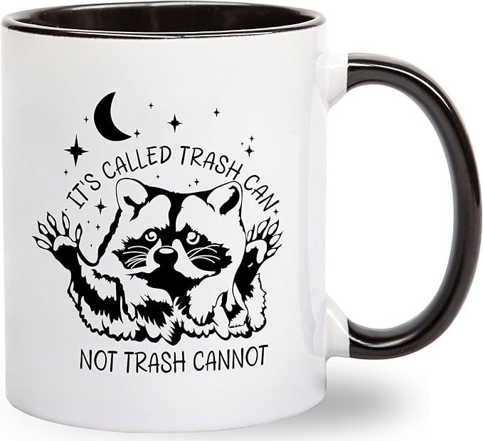 Amazon.com: It's Called Trash Can Not Trash Cannot Coffee Mug - Office ...