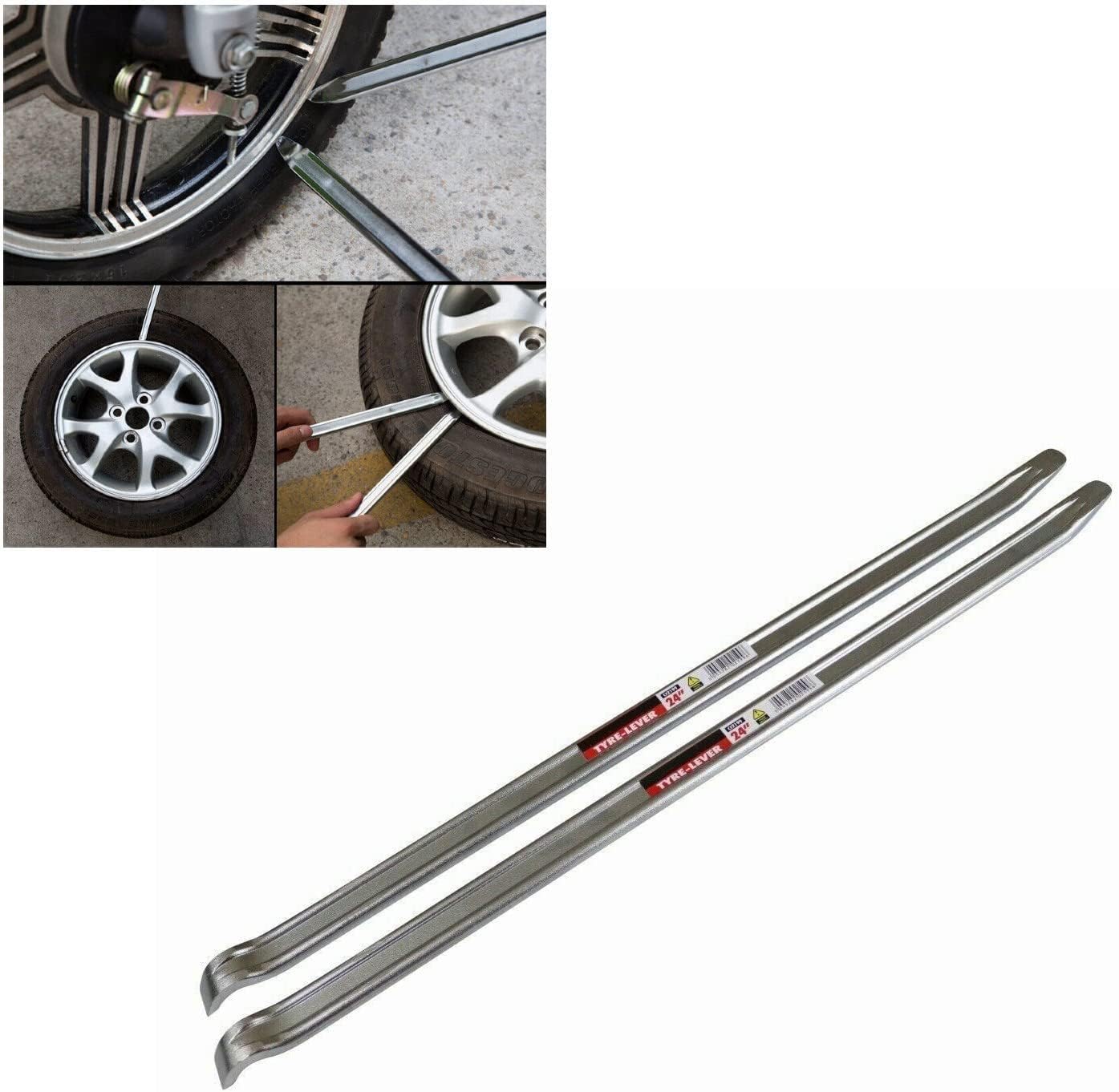 ReTaaj 2pc Tyre Lever 24" Heavy Duty Drop Forged Steel Van Car ...