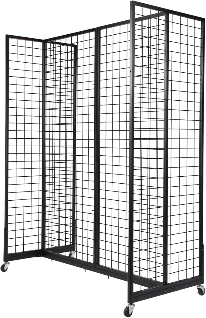 Amazon.com: NectaCol Grid Gondola Unit, 4pcs 2'x 5' Grid Wall Panels ...