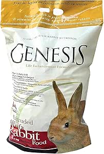 Genesis Ultra Extruded Alfalfa Rabbit Food 5KG | 100% Canadian Suitable ...