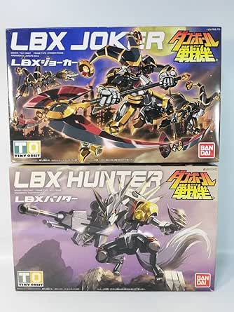 Amazon.co.jp: LBX Joker LBX Hunter, Set of 2, Clear Parts, Cardboard ...