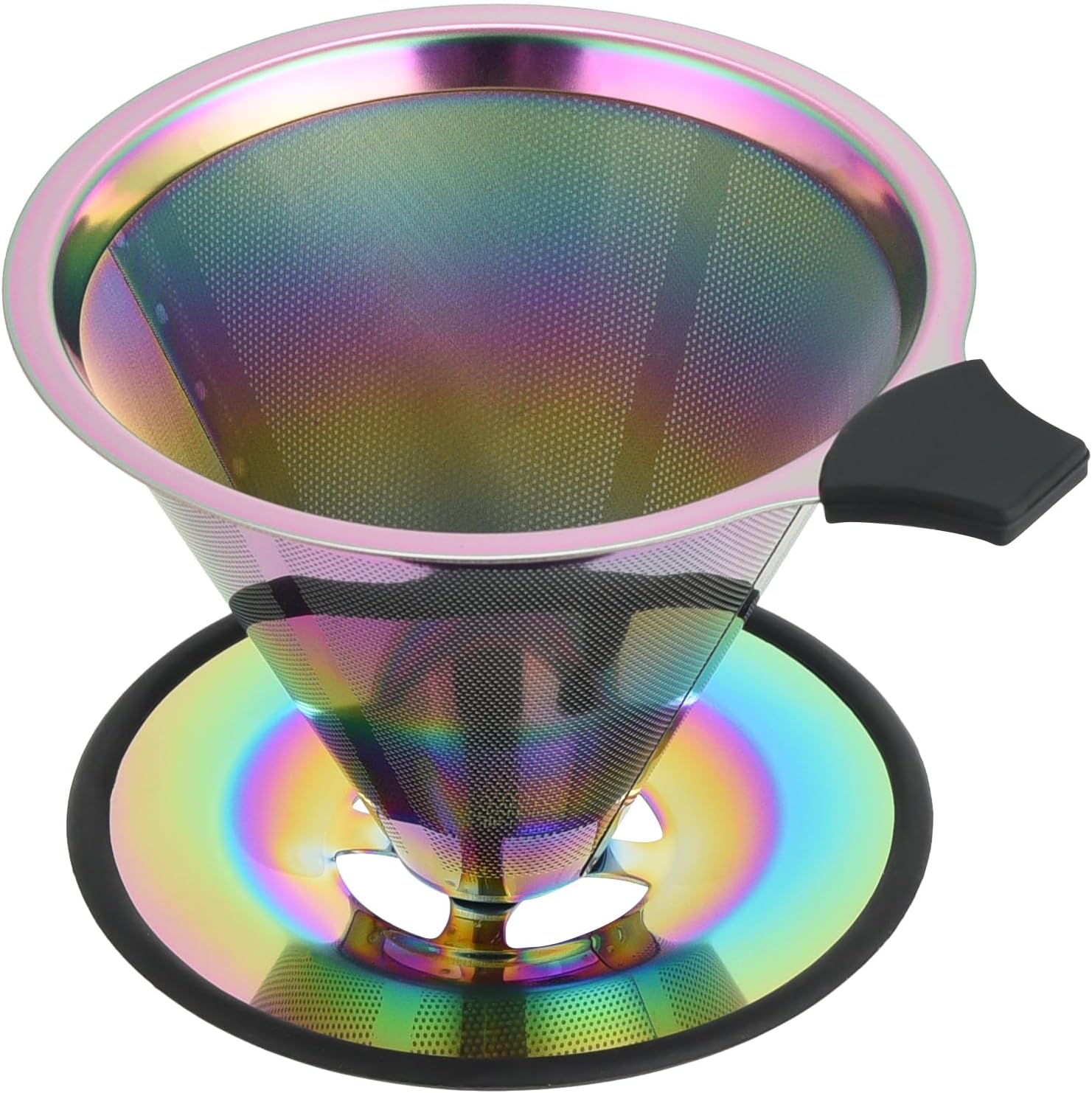 Amazon.com: Pour Over Coffee Dripper Filter: Reusable Stainless Steel ...