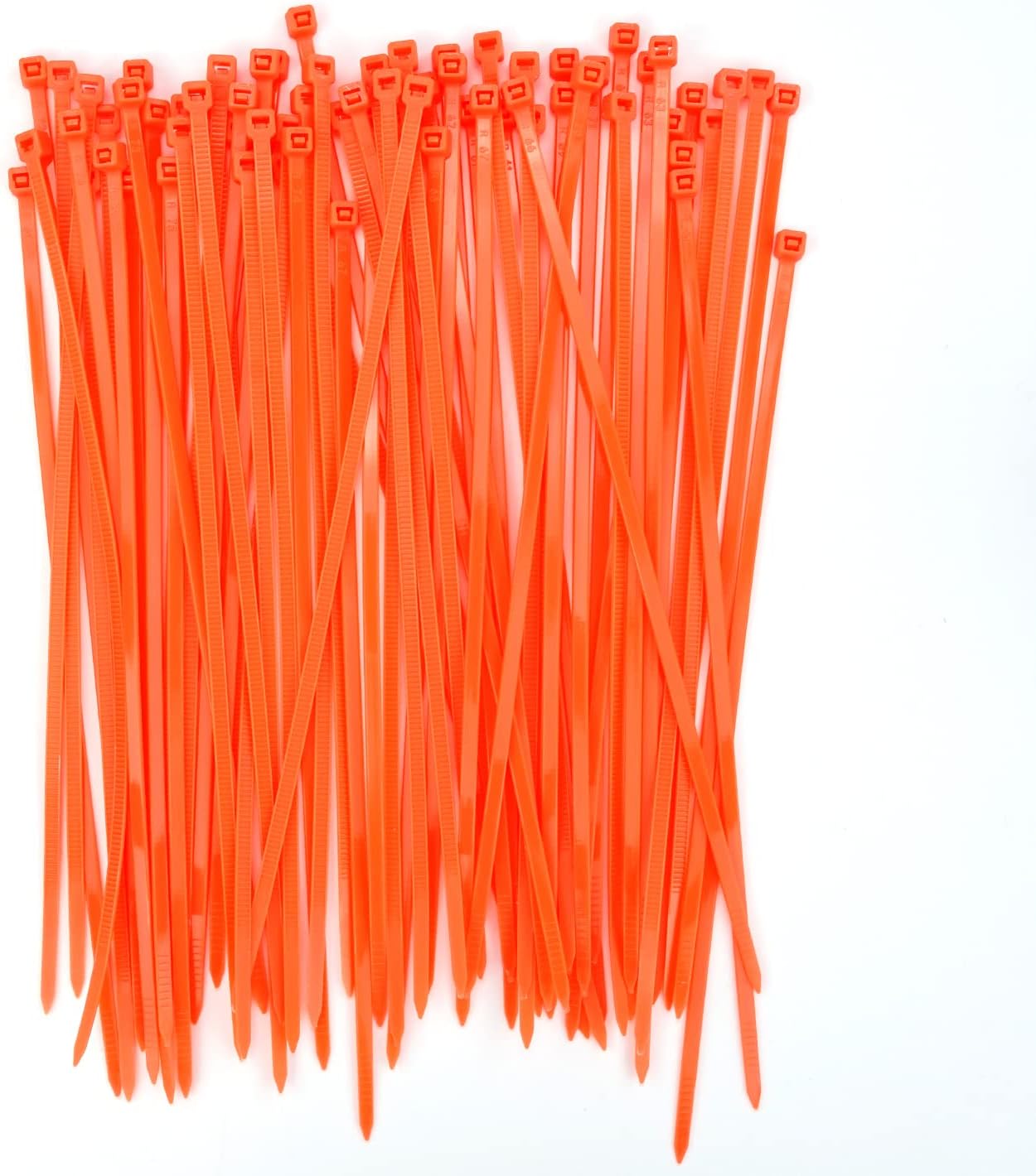 Amazon.com: BOROLA Colorful Cable Zip Ties, 100 Packs Self Locking Wire ...